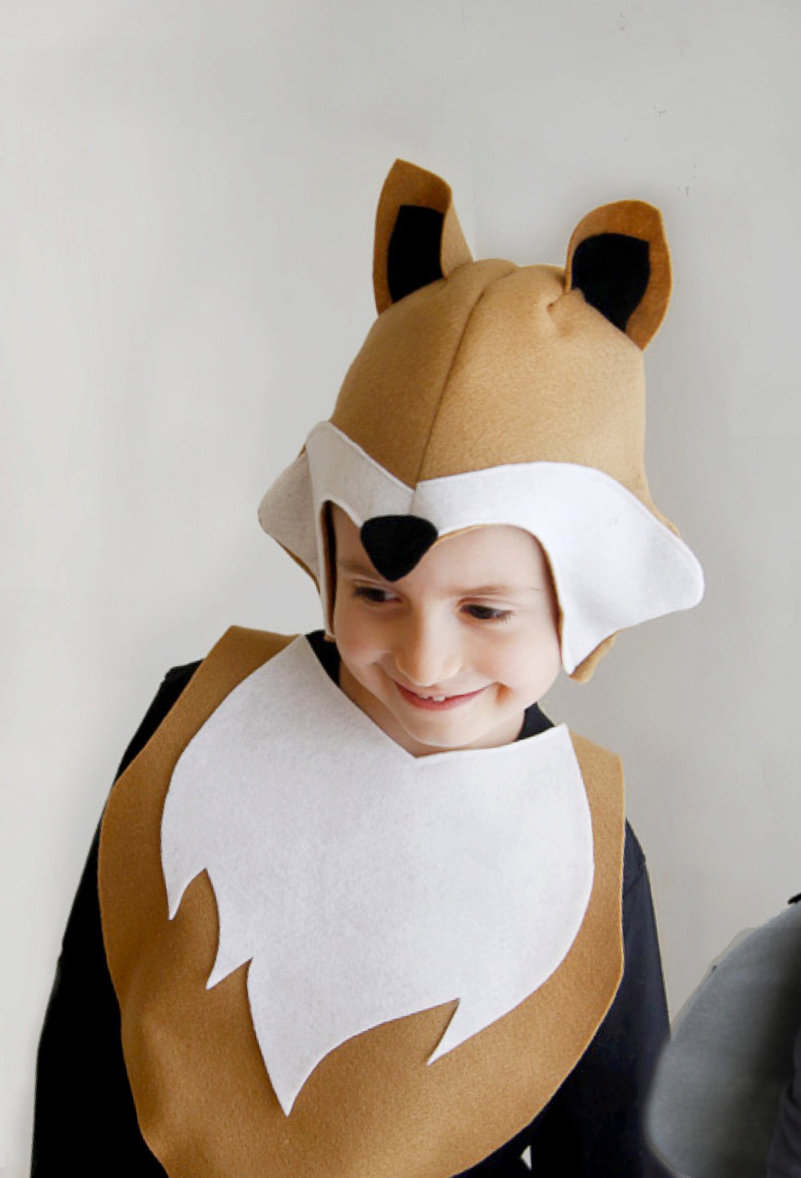 Fox PATTERN DIY Costume Mask Sewing for Boy Instant Download - Etsy