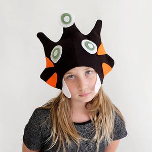 Monster PATTERN DIY Costume Mask Sewing Tutorial Creative Play Ideas ...