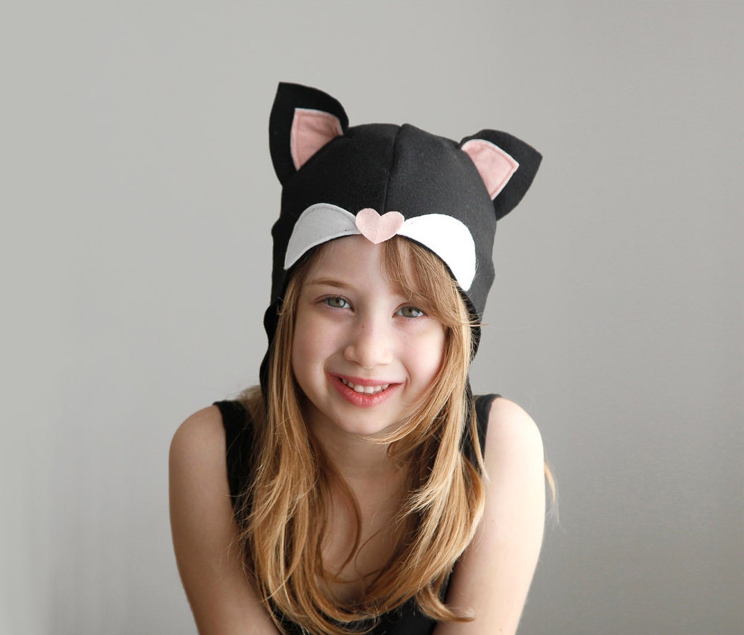 Kitten PATTERN DIY Costume Mask Sewing Tutorial Creative Play Woodland ...