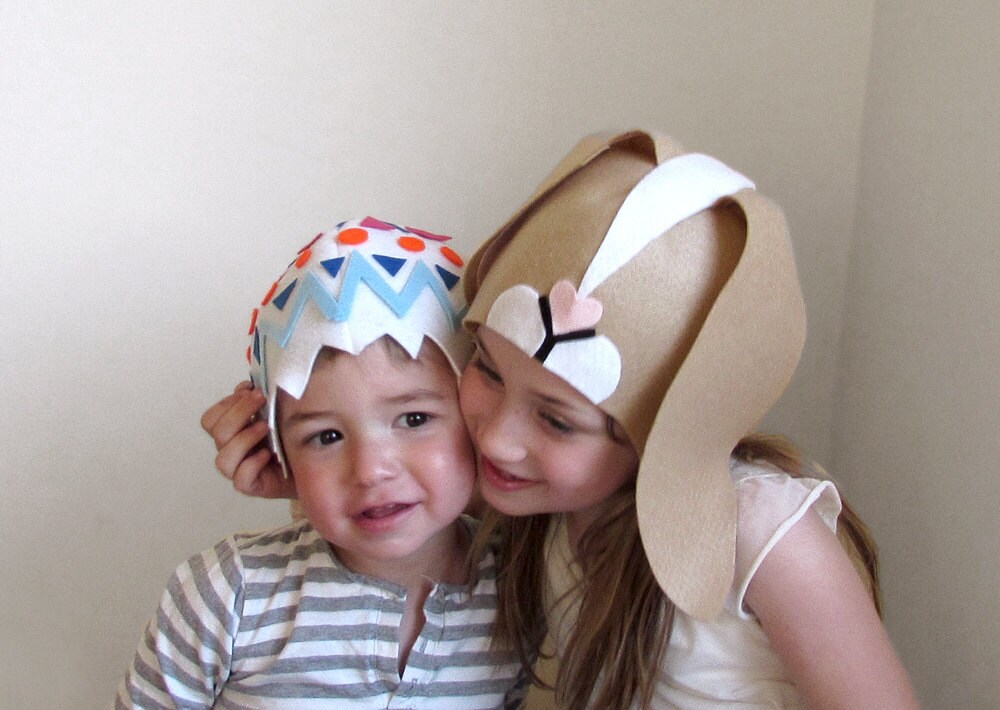 Easter Bunny Costume Sewing Pattern: DIY Felt Mask (PDF Pattern) - Etsy