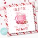 Printable Valentine's Day Gift Tag, Valentine's Favor Tag, Hot ...