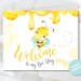 Bee Day Party Welcome Sign Bee Birthday Party Sign Bee - Etsy