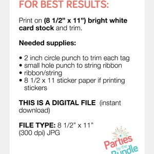 Back to School Circle Gift Tag | First Day of School Round Sticker ...
