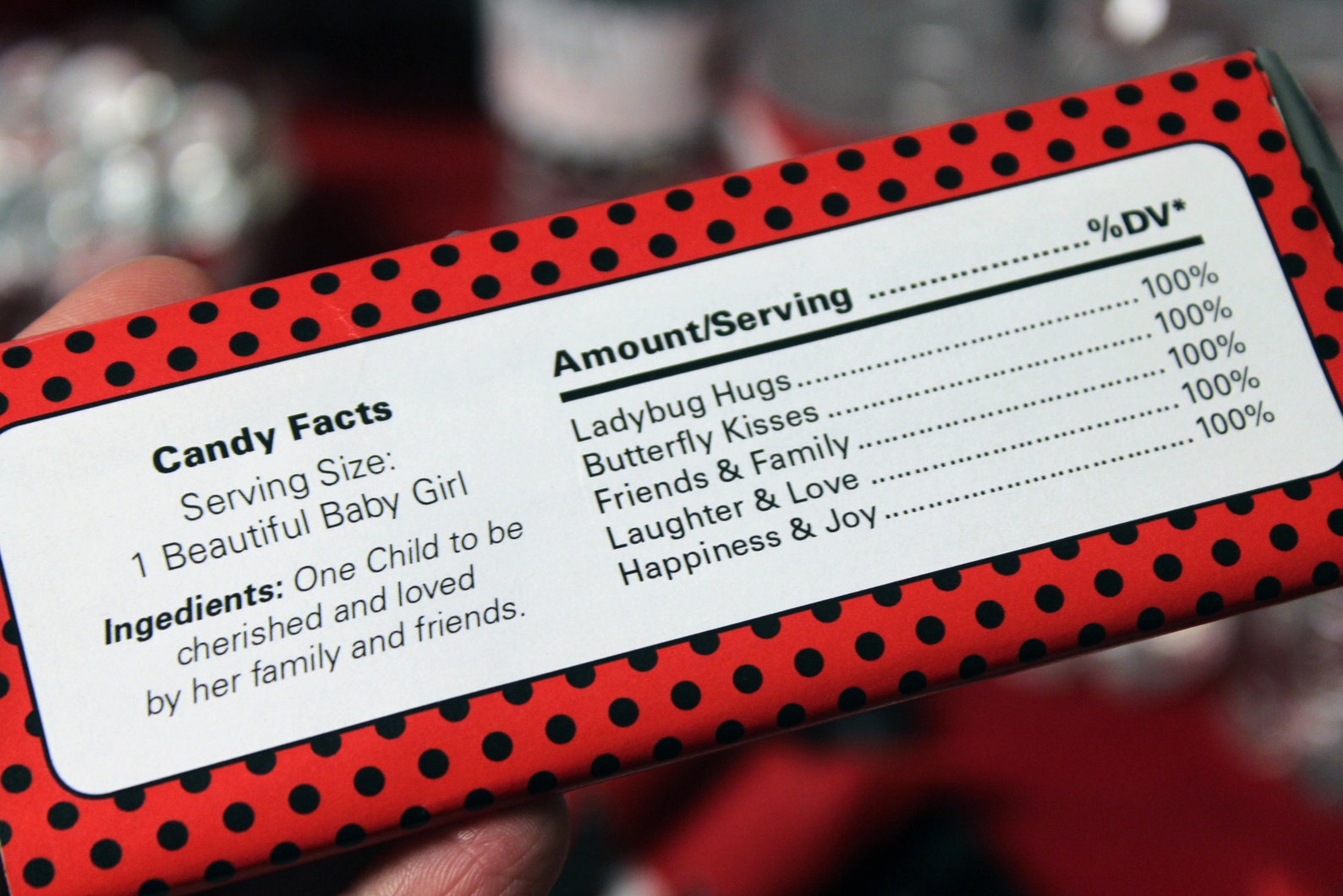 Ladybug Candy Bar Wrapper Baby Shower Printable Chocolate Bar - Etsy