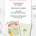 Tropical Christmas Party Invitation, Hawaiian Luau Party Invite ...