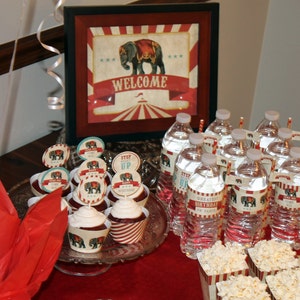 Circus Birthday Party Decorations Welcome Sign Circus Party | Etsy