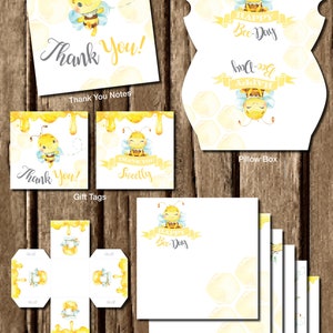 Bee Birthday Party Bundle Bee Day Party Kit Bee Day 1st Printable ...