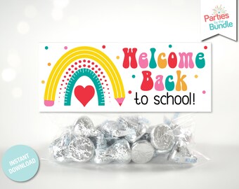 Back to School Treat Tags for Kids Classmate Tags First Day - Etsy