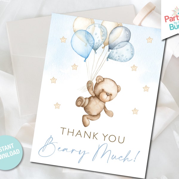 Thank You Beary Much - Etsy