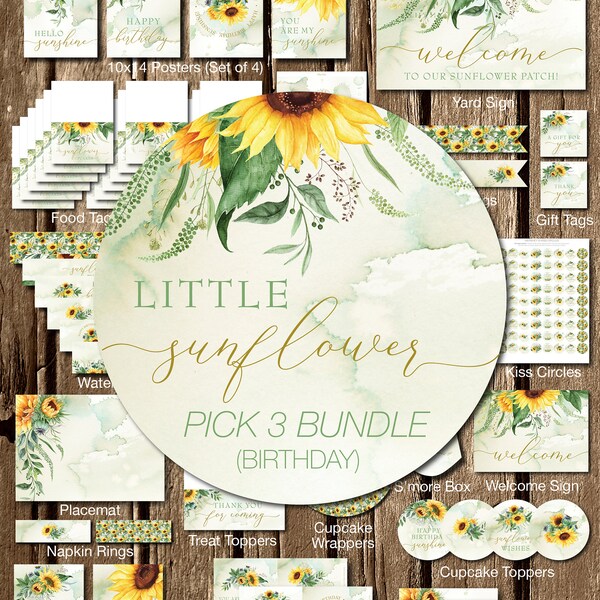 Sunflower Birthday - Etsy