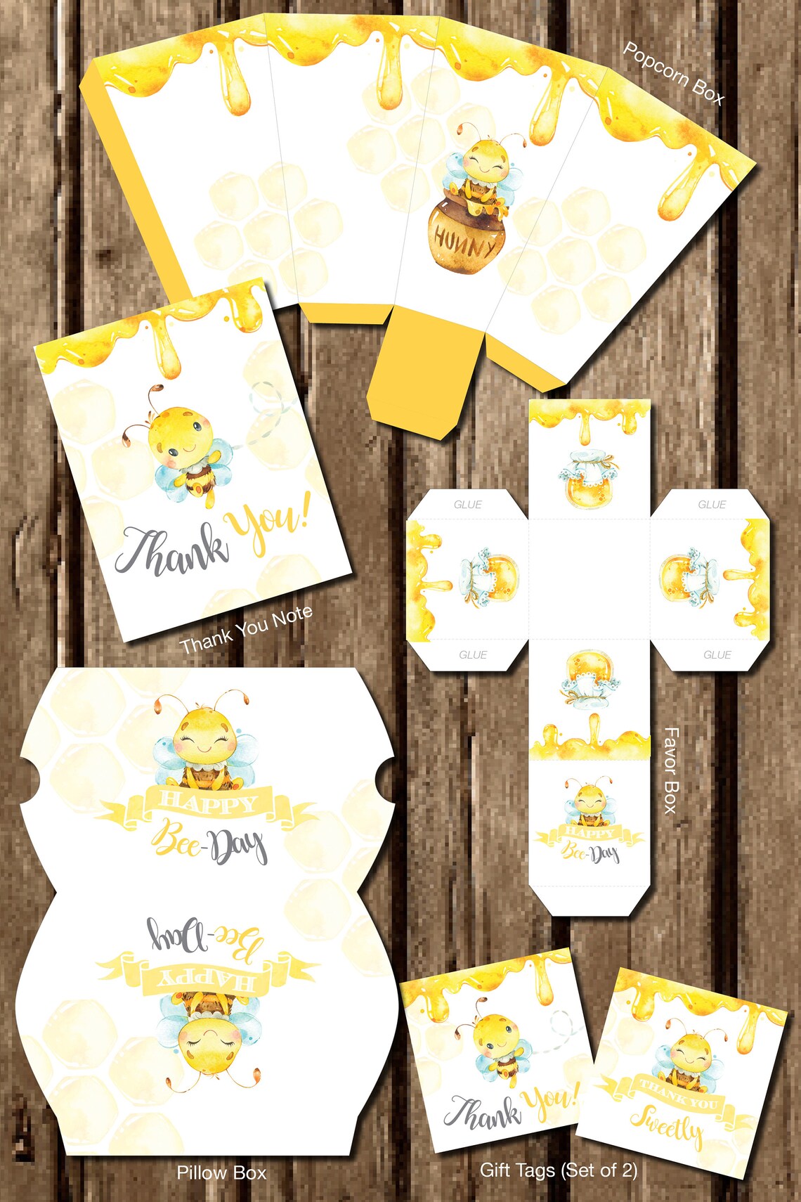 Bee Party Package Mommy to Bee Decoration Kit Baby to Bee - Etsy