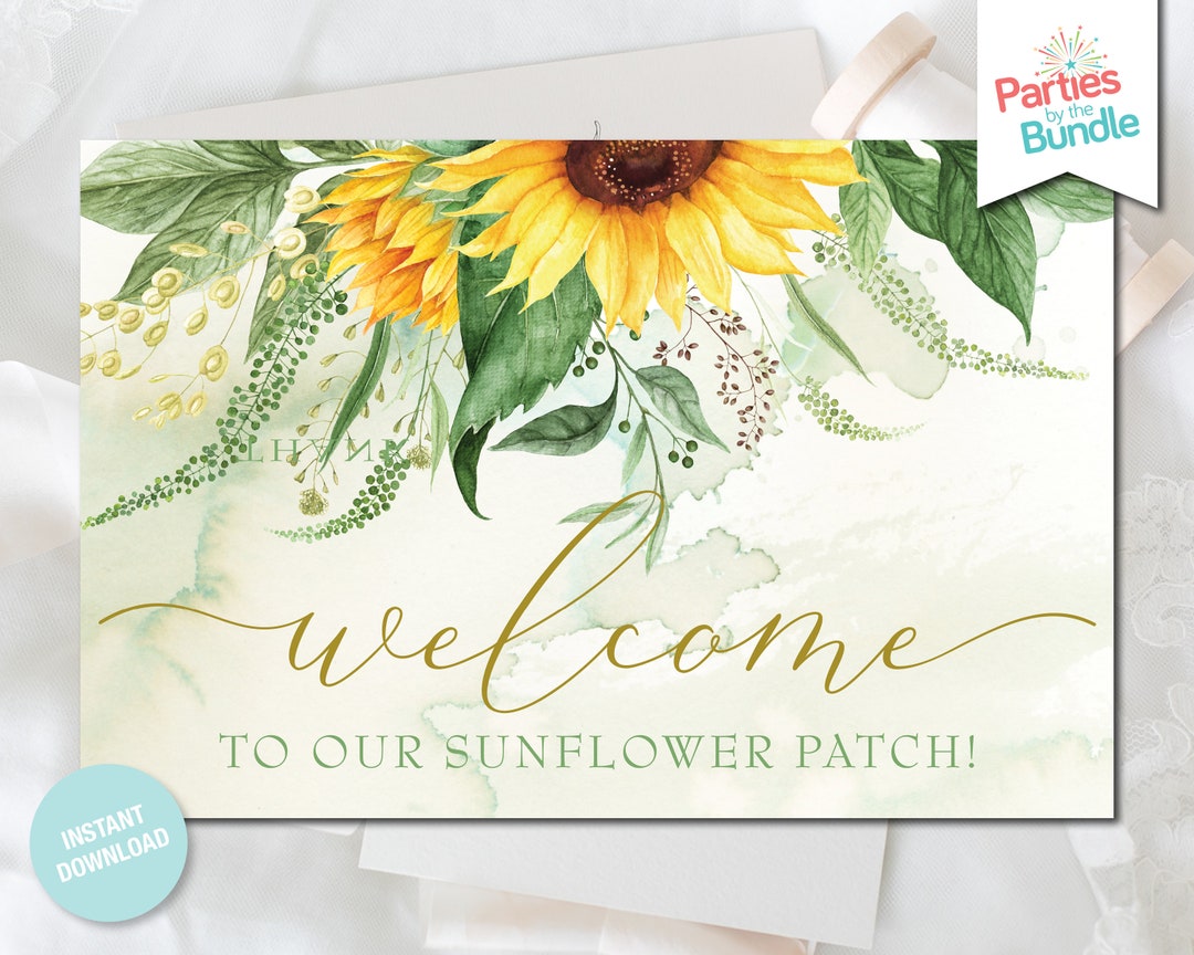 Sunflower Yard Sign, Little Sunflower Birthday Sign, Sunflower Birthday ...