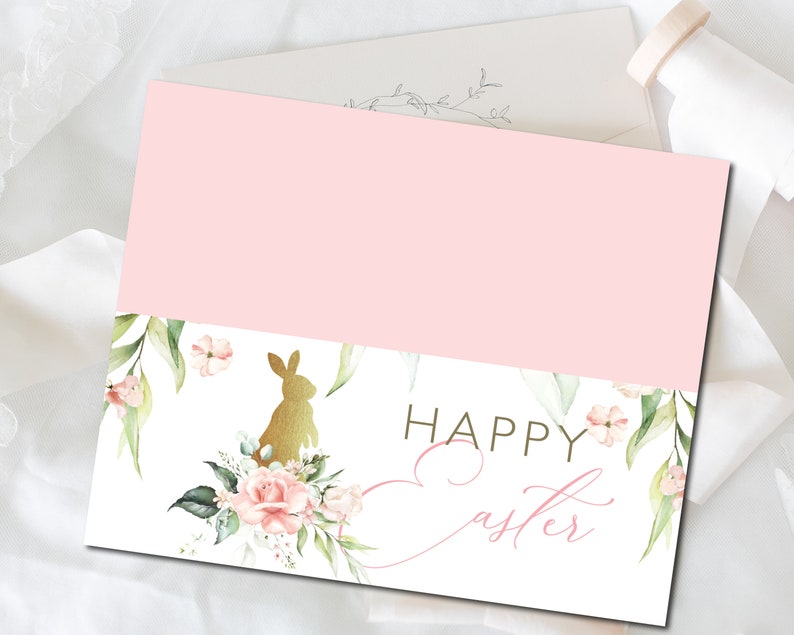 Easter Treat Bag Toppers Floral Easter Bunny Treat Toppers - Etsy