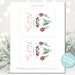 Christmas Gnome Thank You Note, Thank You Card, Gnome Christmas ...