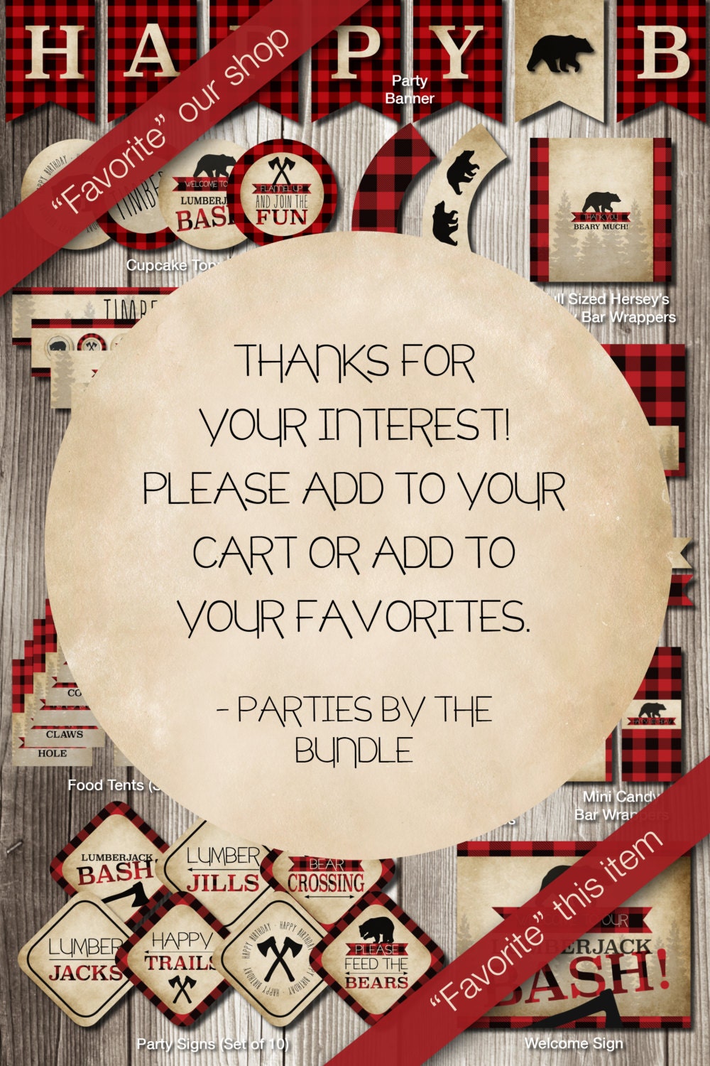 Lumberjack First Birthday Lumberjack Printable Party - Etsy Canada
