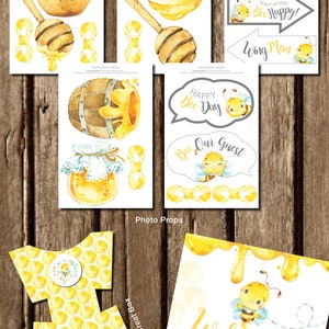 Bee Party Package, Mommy to Bee, Decoration Kit, Baby to Bee, Spring ...