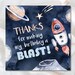 Space Birthday Gift Tags, Outer Space Party Printables, Thank You Tags ...