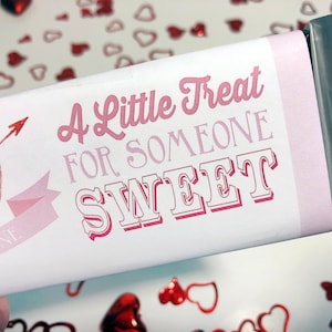 Valentine Favors, Valentine Decor, Full Sized Hershey Wrappers, Hershey ...