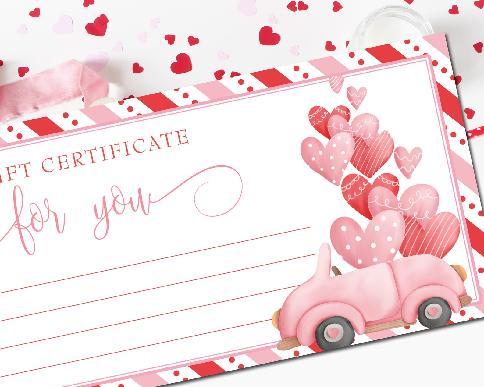 Printable Valentine's Day Gift Certificate - Etsy