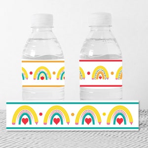 Back to School Water Bottle Labels | First Day of School Printable ...