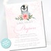 Pink Penguin Late Night Diapers Winter Baby Shower Diaper - Etsy