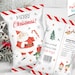Christmas Chip Bags, Printable Holiday Party Favors, Santa Snack Bag ...