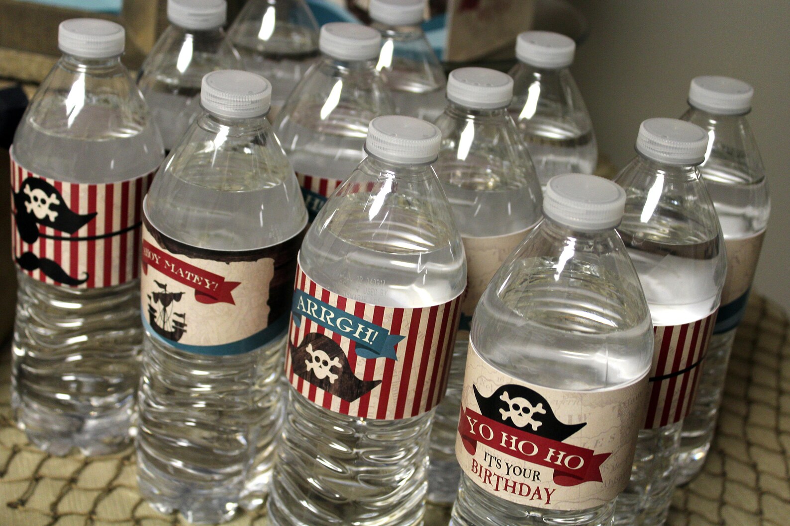 Water Bottle Labels Pirate Water Bottle Labels Drink Labels - Etsy