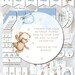 Teddy Bear Printable Baby Shower Bundle, Party Pack Kit, Party Package ...