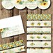 Sunflower Birthday Party Pack Kit Sunflower Printables - Etsy