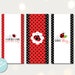 Ladybug Shower Favors, Ladybug Candy Bar Wrappers, Mini Candy Wrappers ...