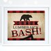 Lumberjack Birthday Party Decorations, Buffalo Plaid Welcome Sign, Red ...
