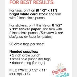 Back to School Circle Gift Tag | First Day of School Round Sticker ...
