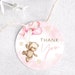 Teddy Bear Circle Gift Tags, Printable Tags, 2 Inch Circle Favor Tags ...