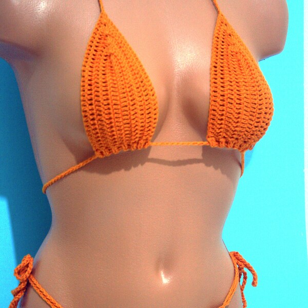 Crochet String Bikini Pattern - Etsy