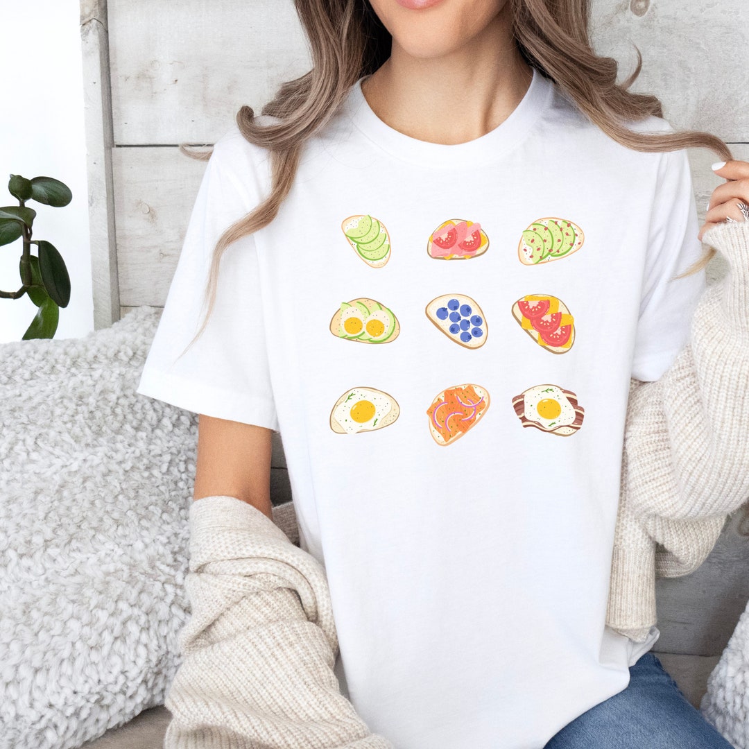 Brunch Shirt Fancy Avocado Toast Lover Shirt Brunch Breakfast Club Tee ...