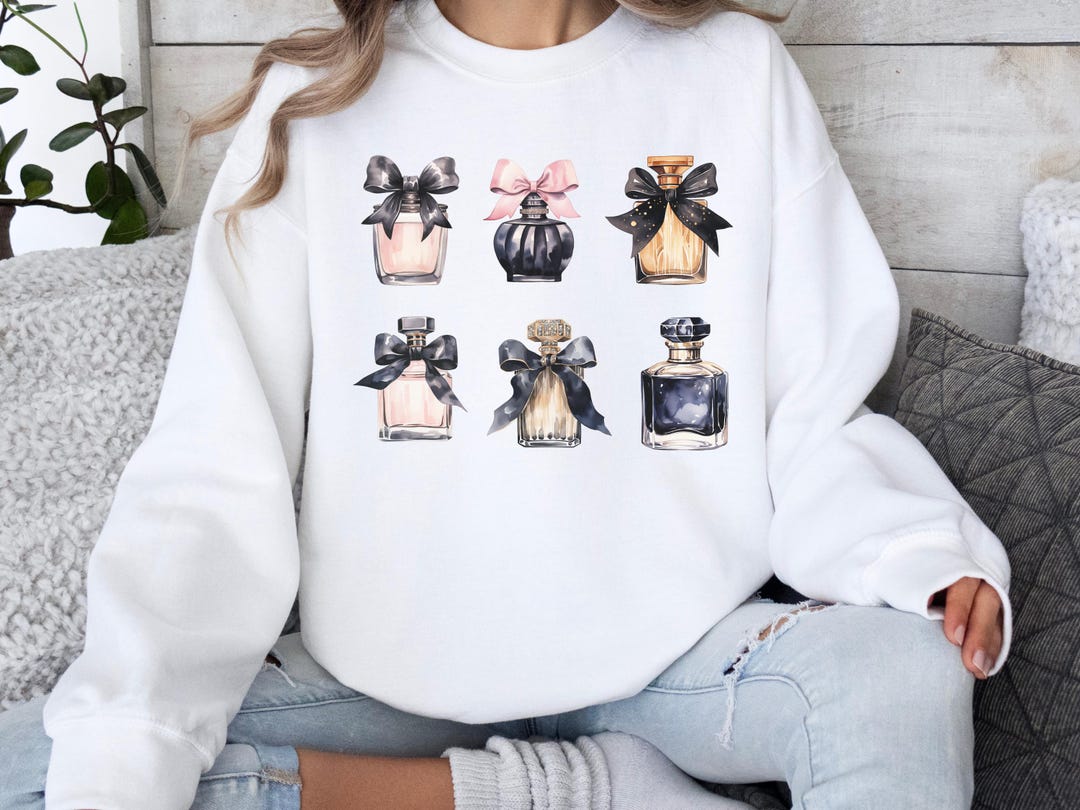 Perfume Sweatshirt Perfume Bottle Shirt Niche Perfume Lover Gift ...