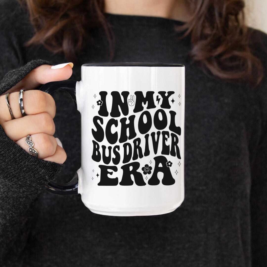 In My School Bus Driver Era Mug Bus Driver Gift, End of School Year ...