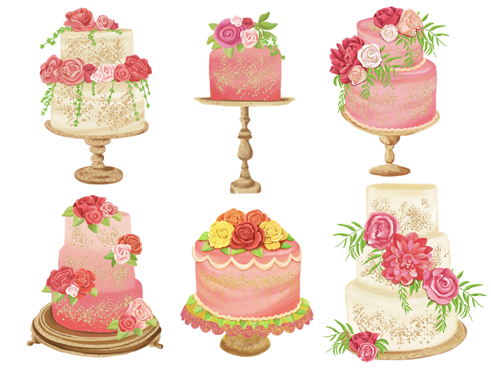 Wedding Cake Clip Art