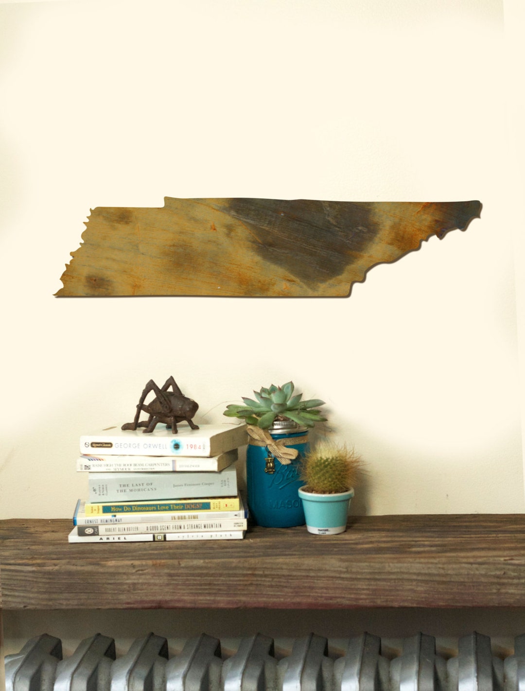 TENNESSEE State Wood Cut Out Silhouette Wall Art Decor House - Etsy