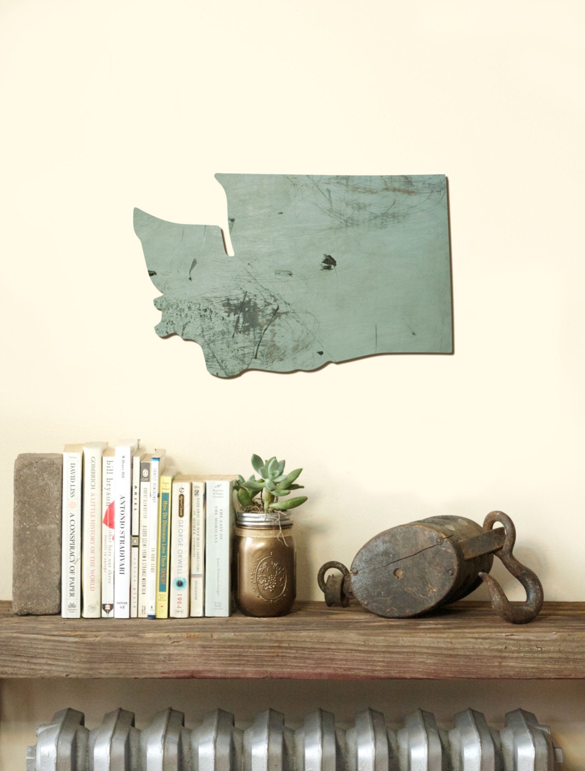 WASHINGTON State Wood Cut Out Silhouette Wall Art Decor House | Etsy