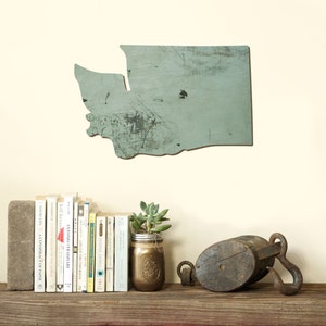 WASHINGTON State Wood Cut Out Silhouette Wall Art Decor House - Etsy