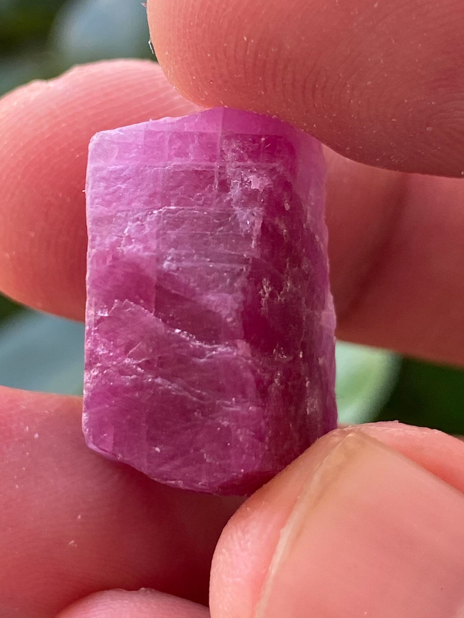 Natürlicher Rubin roh 675 Karat Größe 25x1mm ungewärmt Rubin - Etsy.de