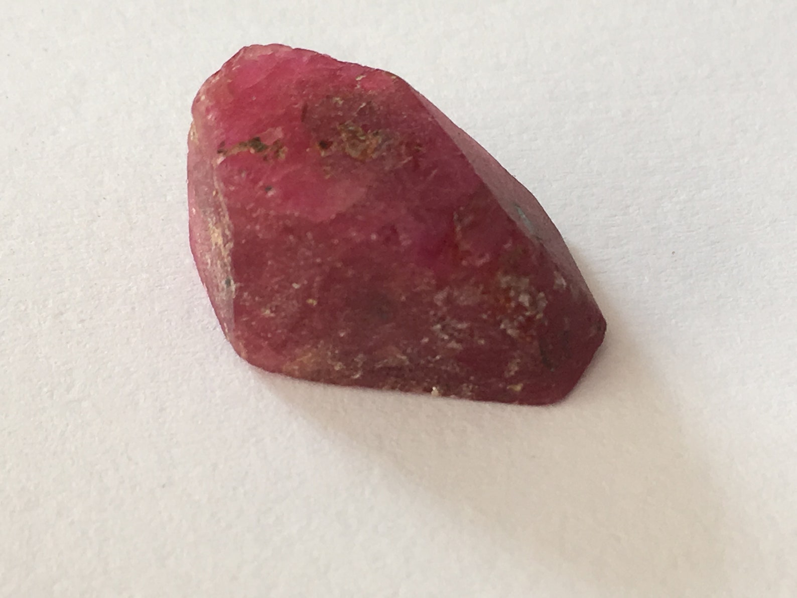 Natural unheated untreated ruby raw weight 22.10 carats size | Etsy