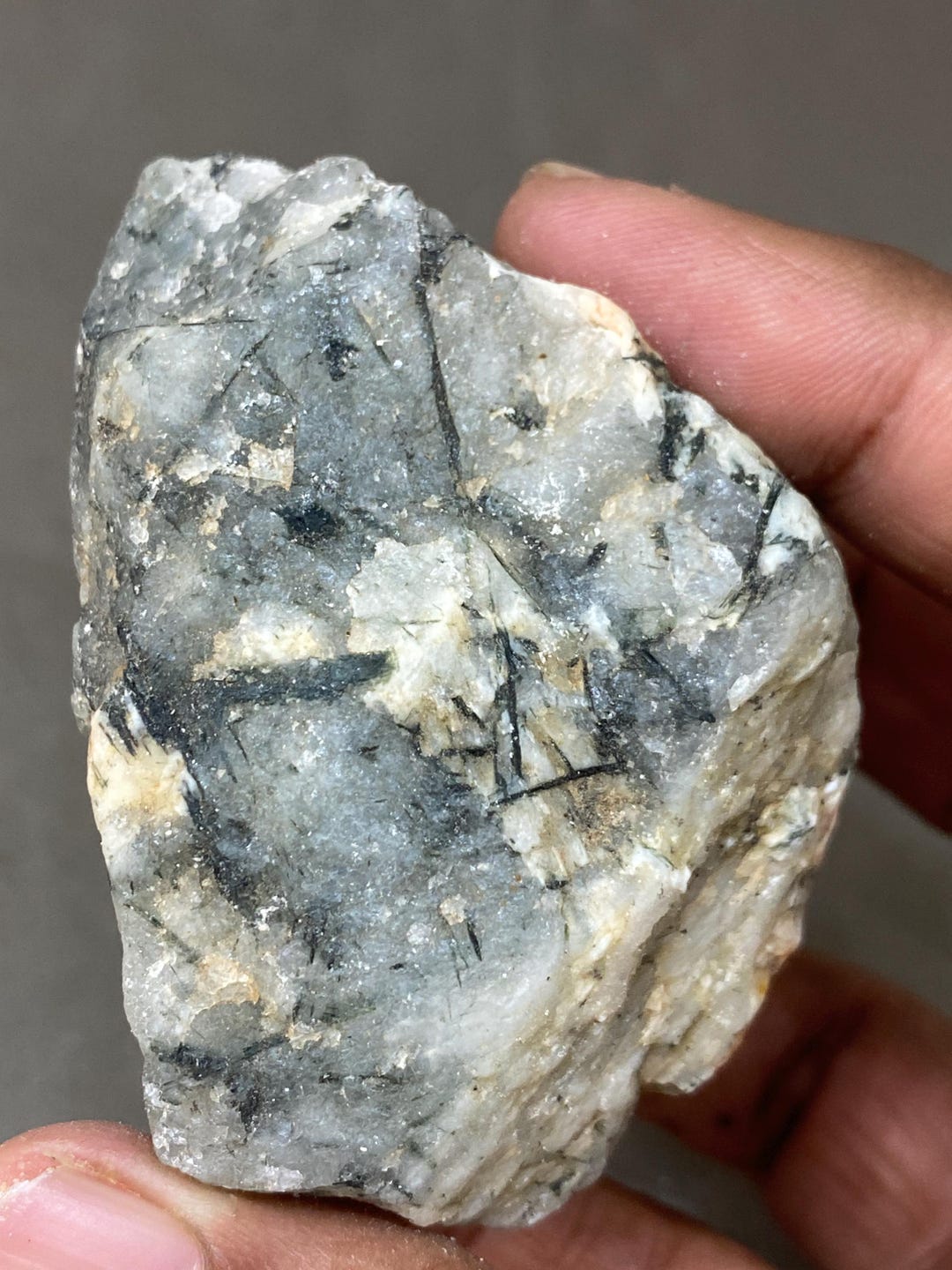 Extremely Rare Black Rutile Huge Museum Size Raw Grade Item 274 Carats ...