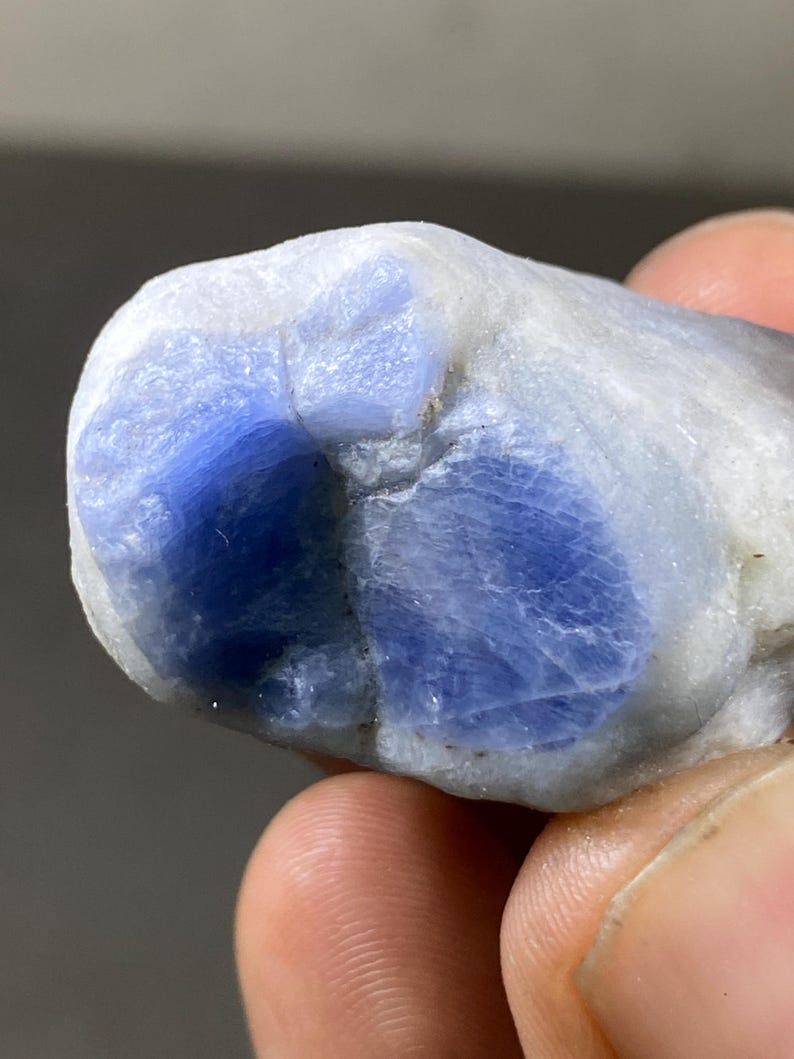 Extremely Rare Afghanistan Mines Natural Blue Sapphire Raw 189 Carats ...