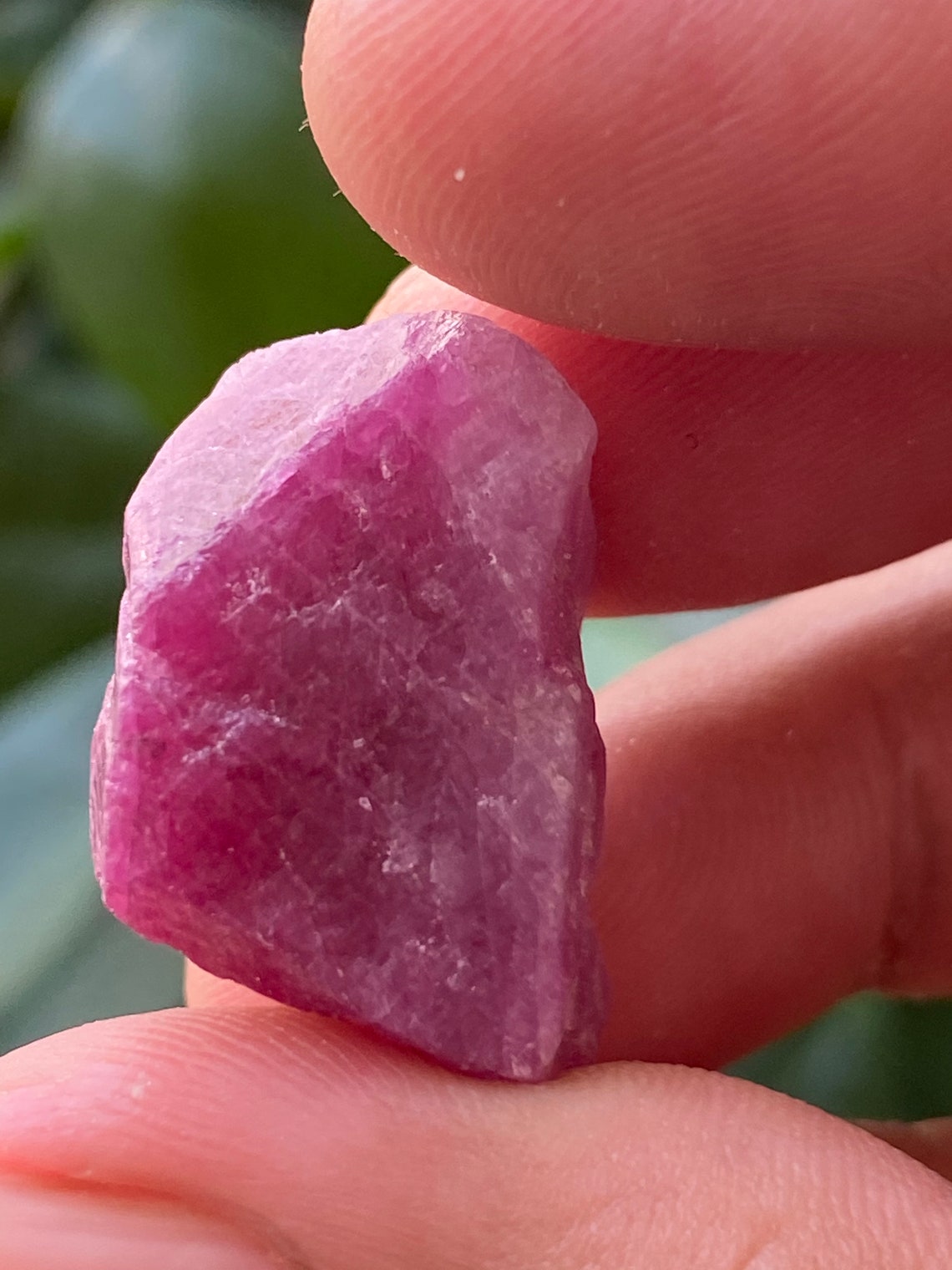 Natürlicher Rubin roh 675 Karat Größe 25x1mm ungewärmt Rubin - Etsy.de