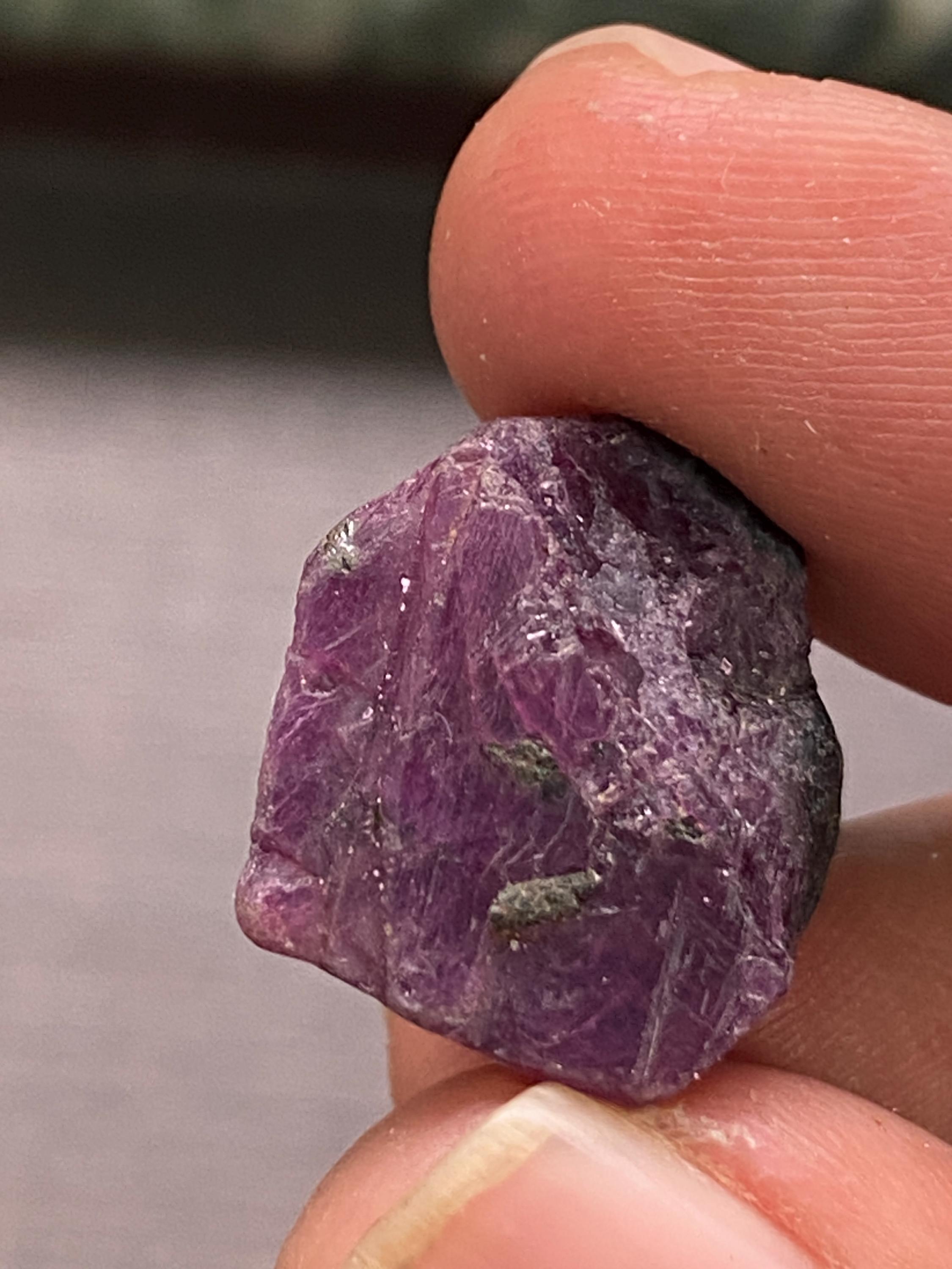 Natural Unheated Untreated Ruby Rough Raw Gemstone Ruby Raw Weight 34. ...