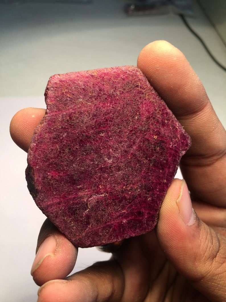 Extremely Rare Natural Ruby Hexagon Shape Ruby Raw 425 Carats - Etsy