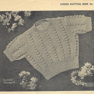 A Very Early Edition of Patons Patterns. Patons 201. - Etsy