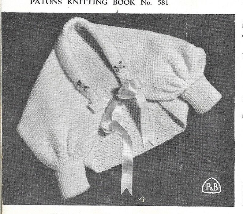 Patons 581. Birth to 18 Months. - Etsy Canada